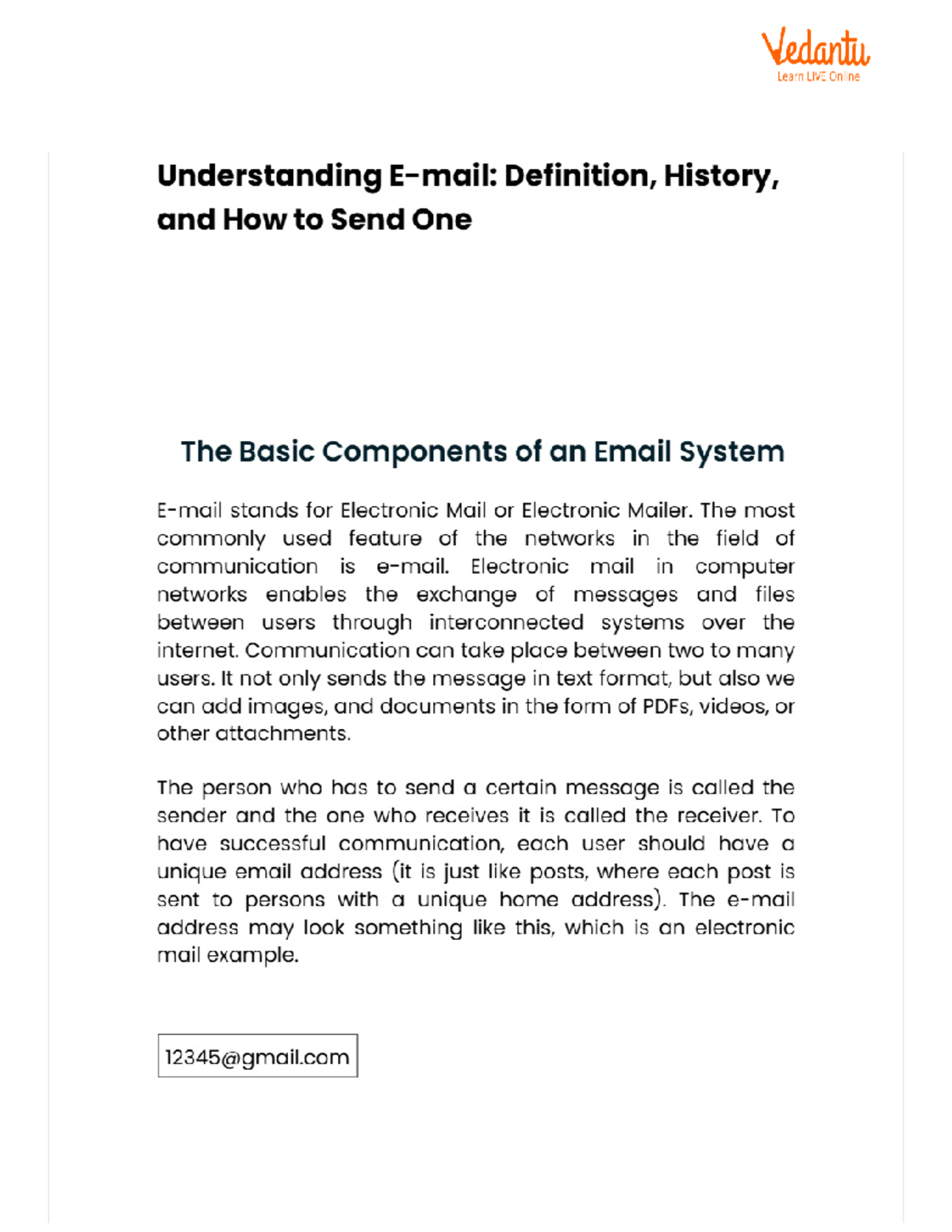 Understanding E-mail Definition, History, and How to Send One - The ...