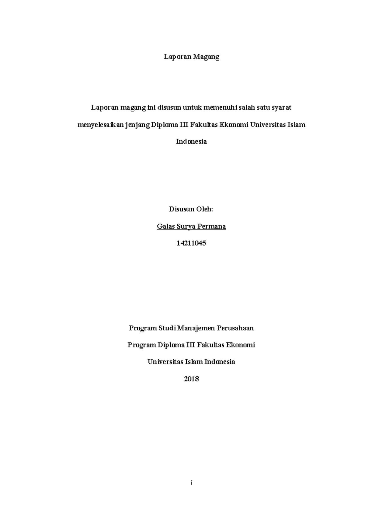 Laporan Magang: Penerapan K3 di PT Pertamina (DIII Manajemen) - Studocu