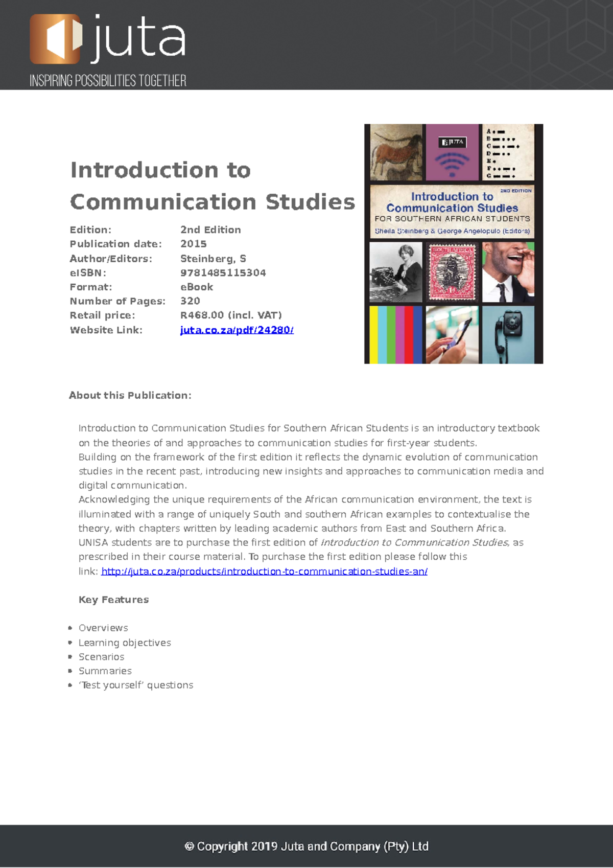Introduction to Communication Studies: Study Guide for CS101 - Studocu