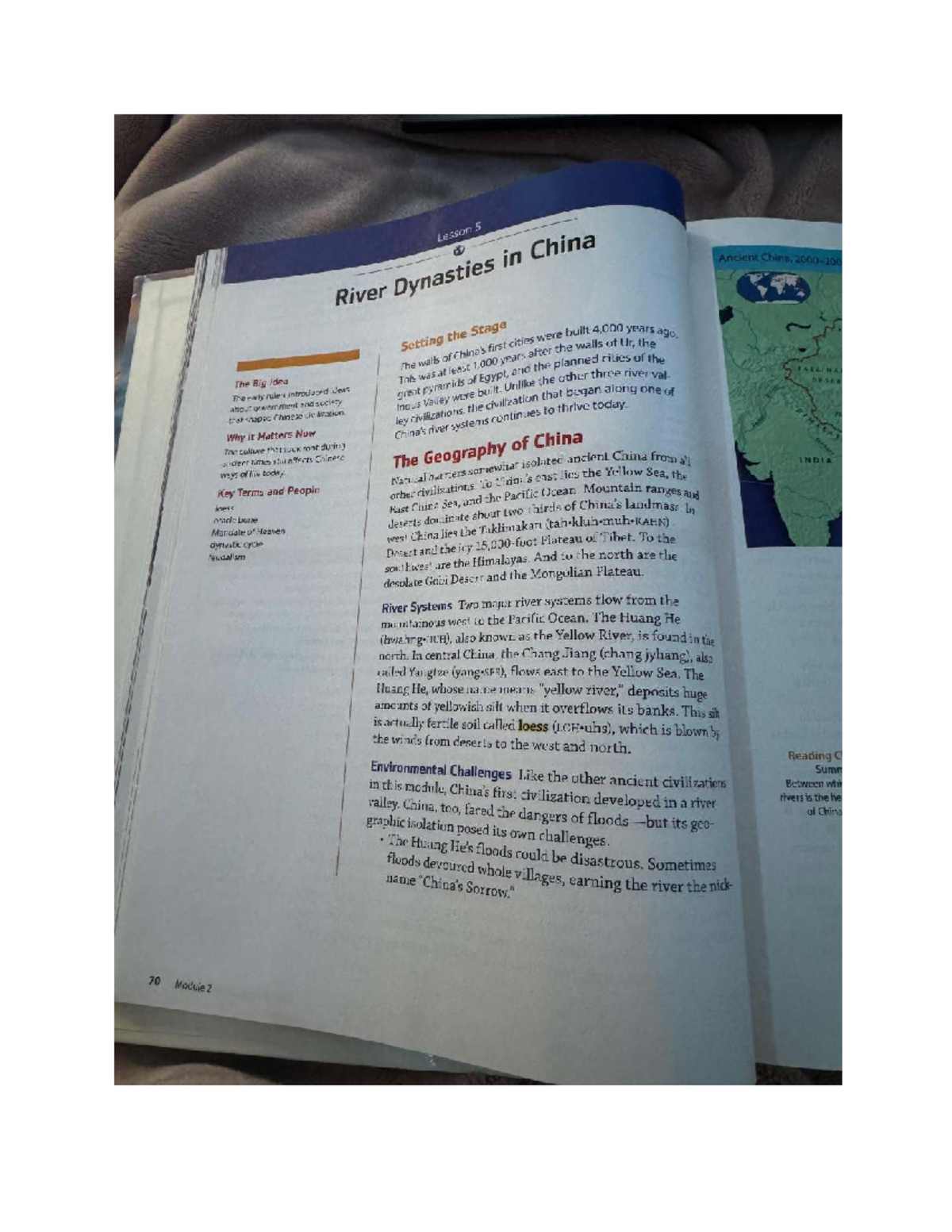 Lesson 5: River Dynasties in China - Key Concepts and Insights - Studocu