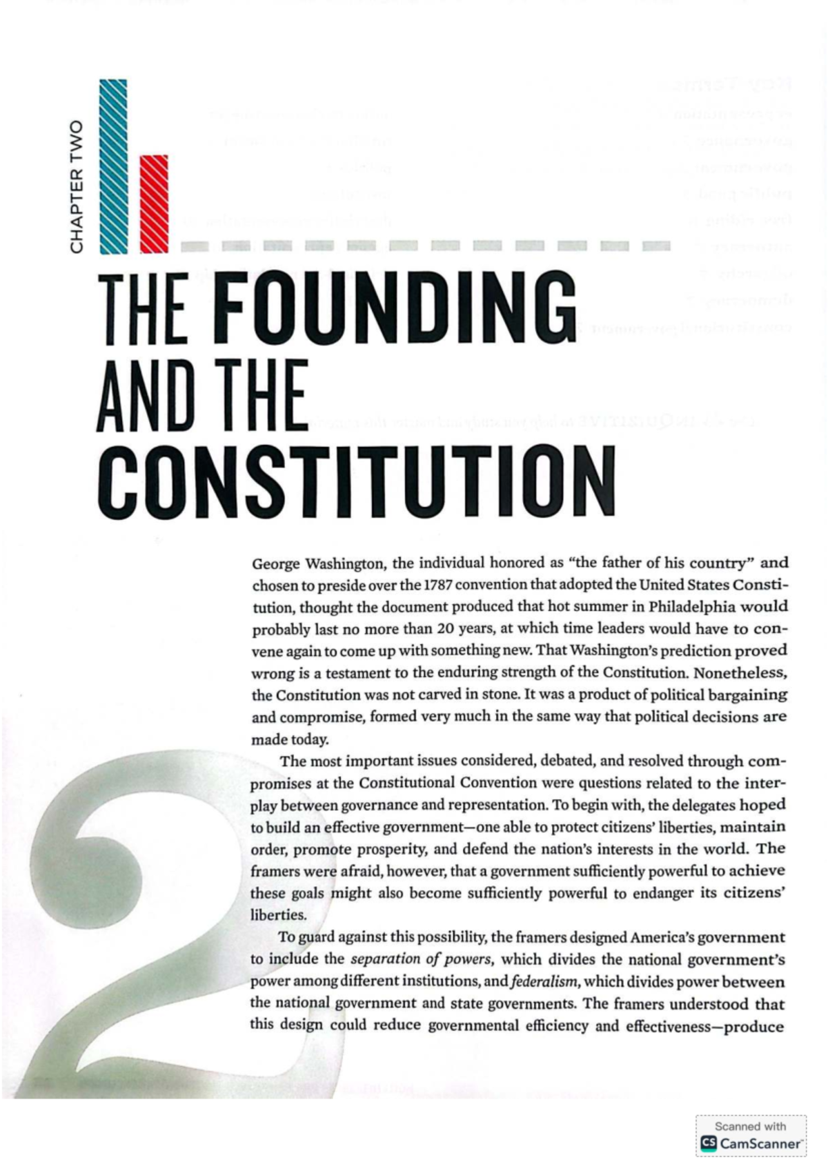 CHAPTER 2: THE FOUNDING AND THE CONSTITUTION - A Comprehensive Overview ...