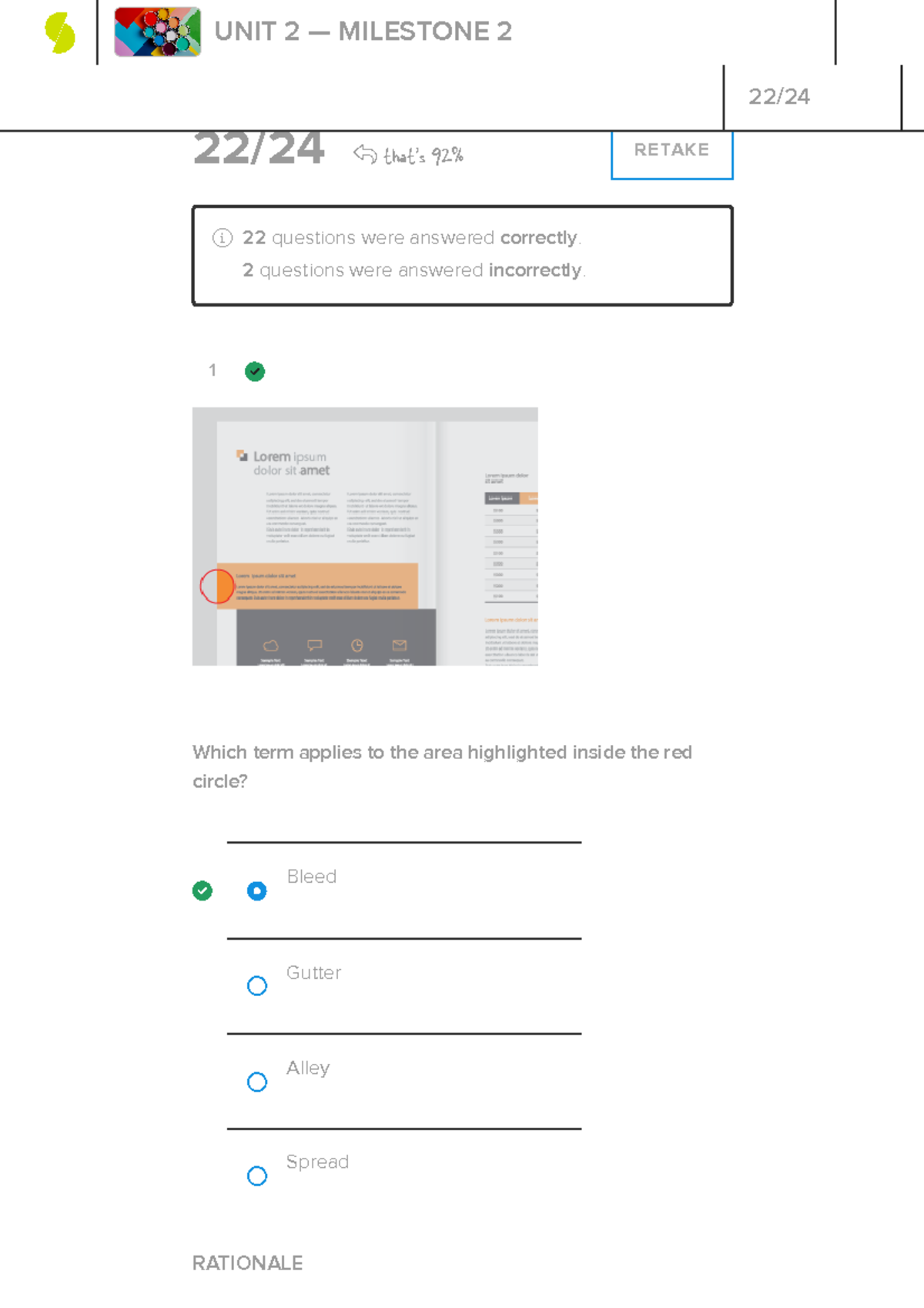Visual Communication Milestone 2 Report: Key Concepts and Answers - Studocu