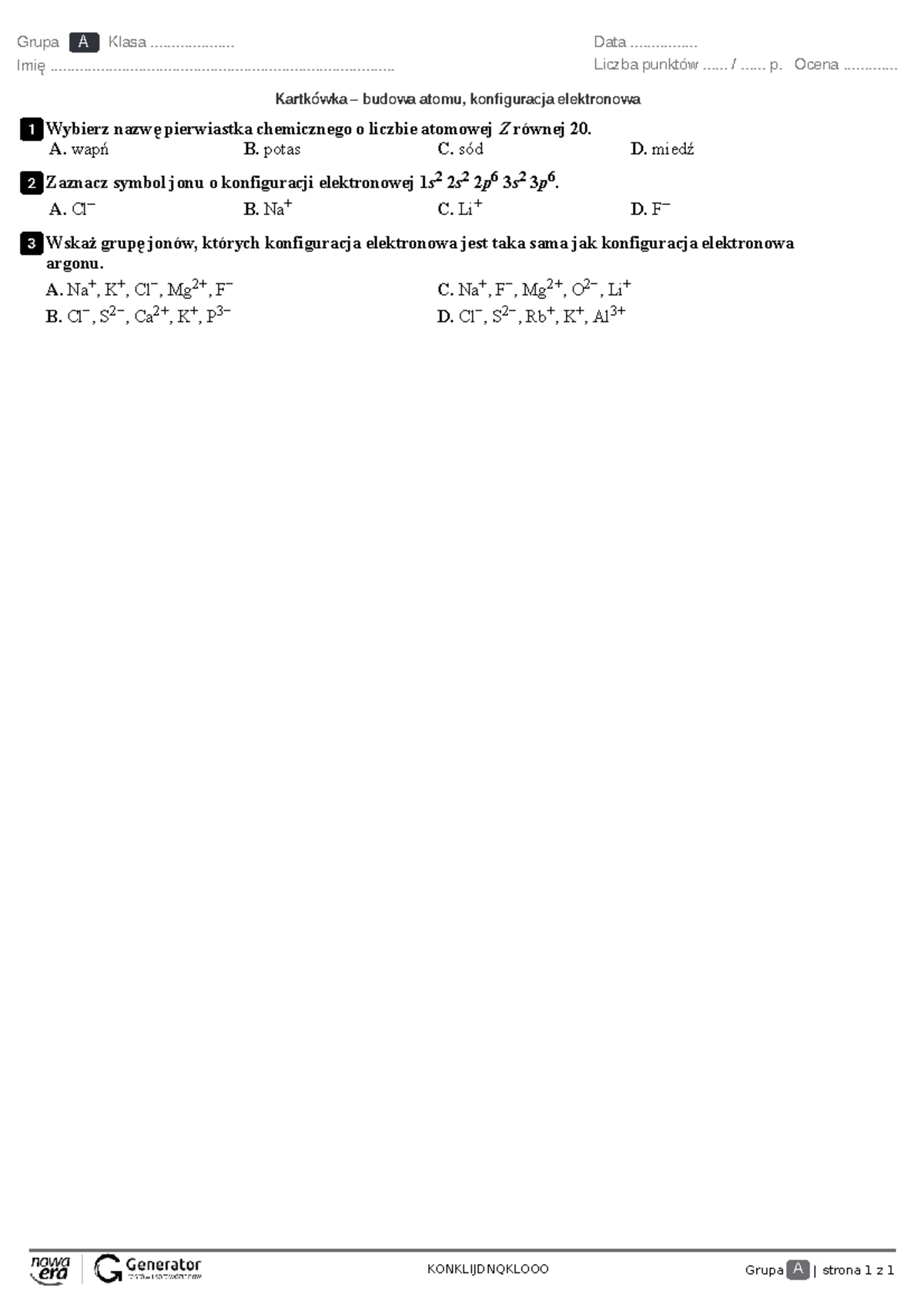 Lekcja 10 -Sole - sole - Temat: Budowa i rodzaje soli. Nazewnictwo i sposoby otrzymywania soli ...