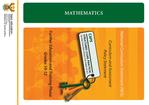 Grade 10 Mathematics Functions & Graphs Revision Pack - Studocu