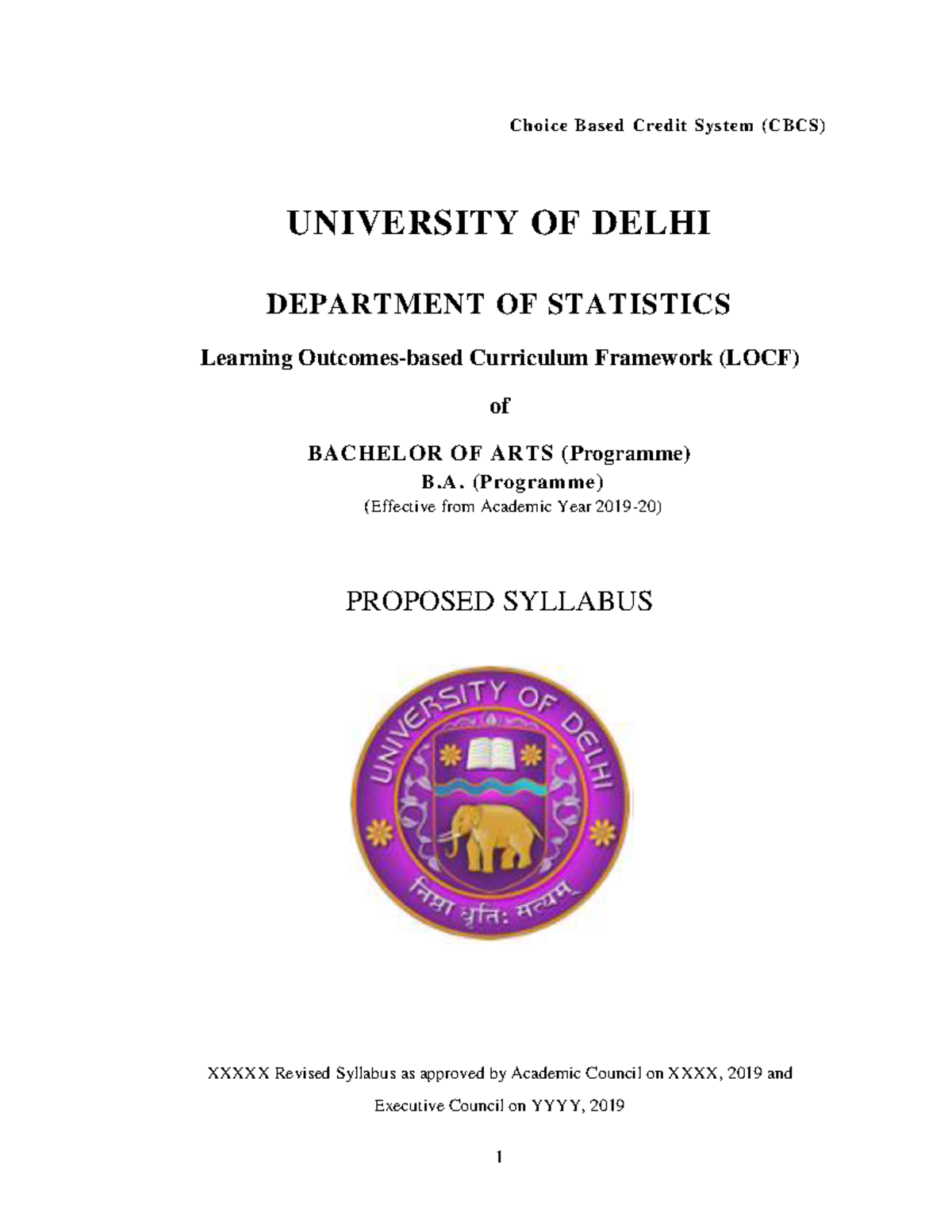 Annexure-81. B - Hghh - Choice Based Credit System (CBCS) UNIVERSITY OF ...