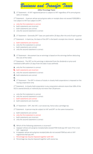 Excise tax and VAT notes for EXCISE 101: Understanding taxation types ...