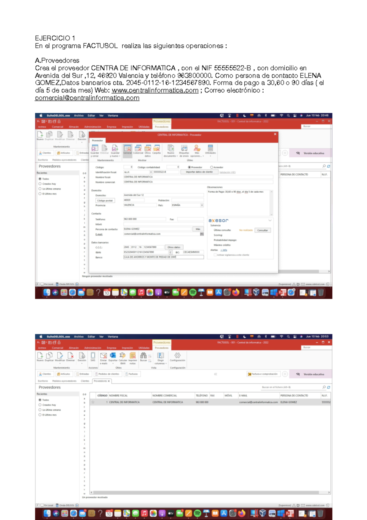 Dobrinova hristova petya LAL05 Tarea - EJERCICIO 1 En el programa ...
