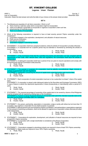 TOA - Chapter 5 - toa - QUESTION Multiple choice (ACP) 1. The elements ...