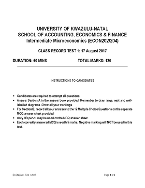 Perfect markets - Grade 12 economics term 2 - ECONOMICS NOTES DYNAMICS ...