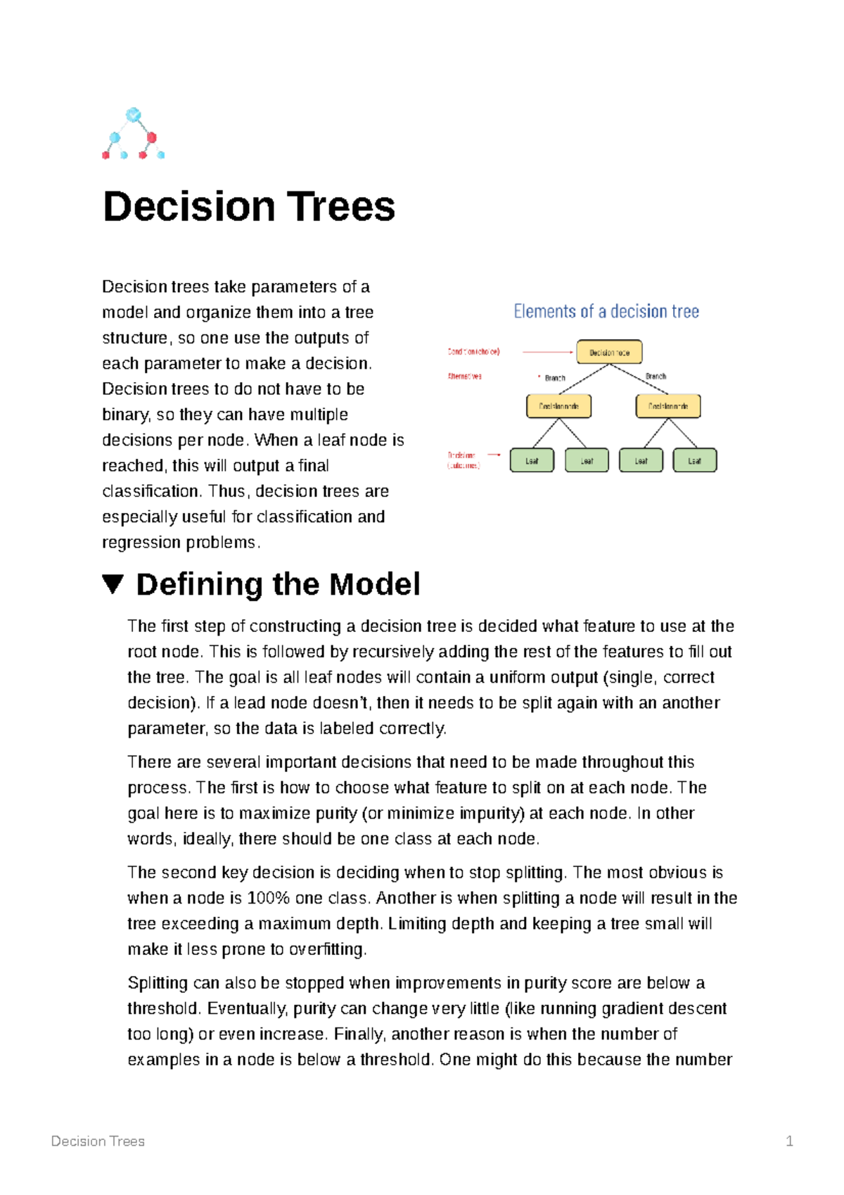 Decision Trees: Understanding Structure, Splitting, and Applications ...
