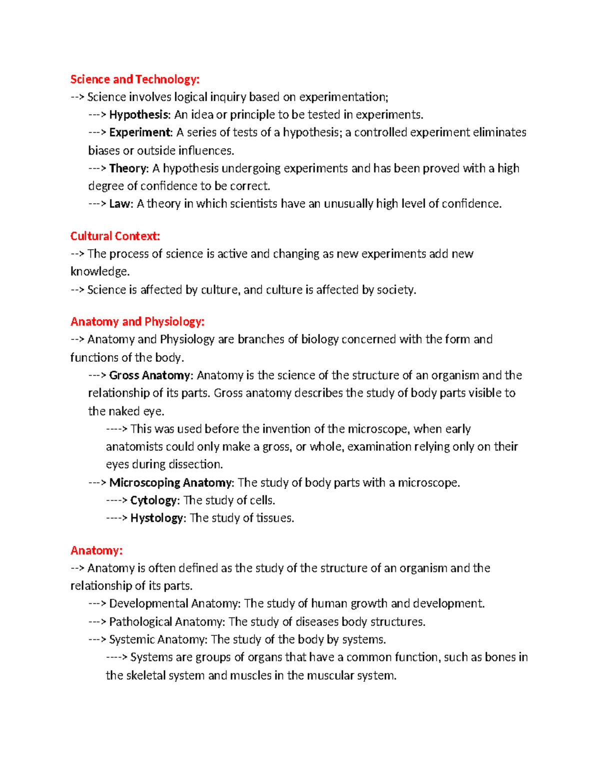 Anatomy and Physiology Overview: Structure, Functions, and Levels ...