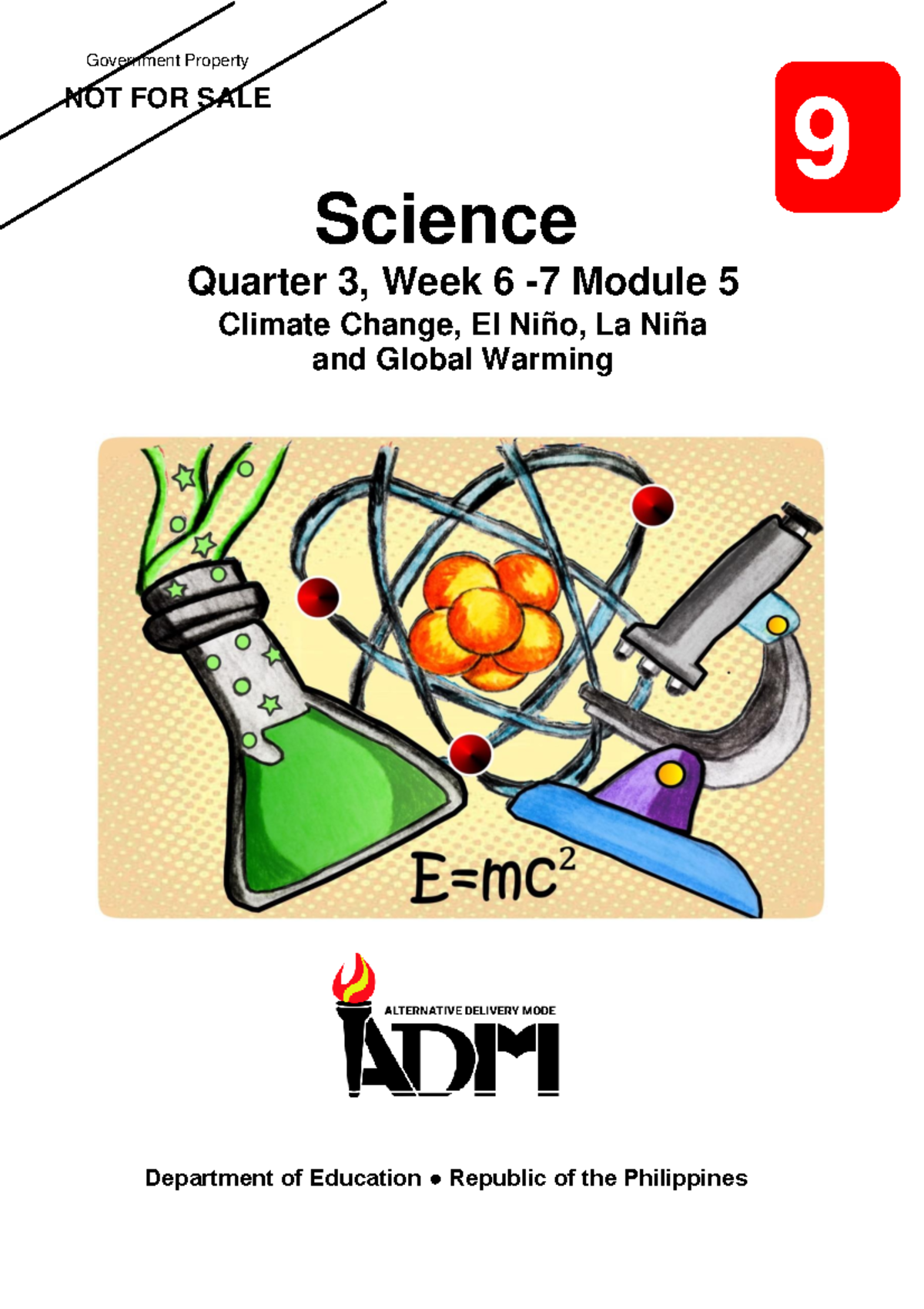 Science 9 Q3 Mod5: Climate Change, El Niño & La Niña Summary Notes ...