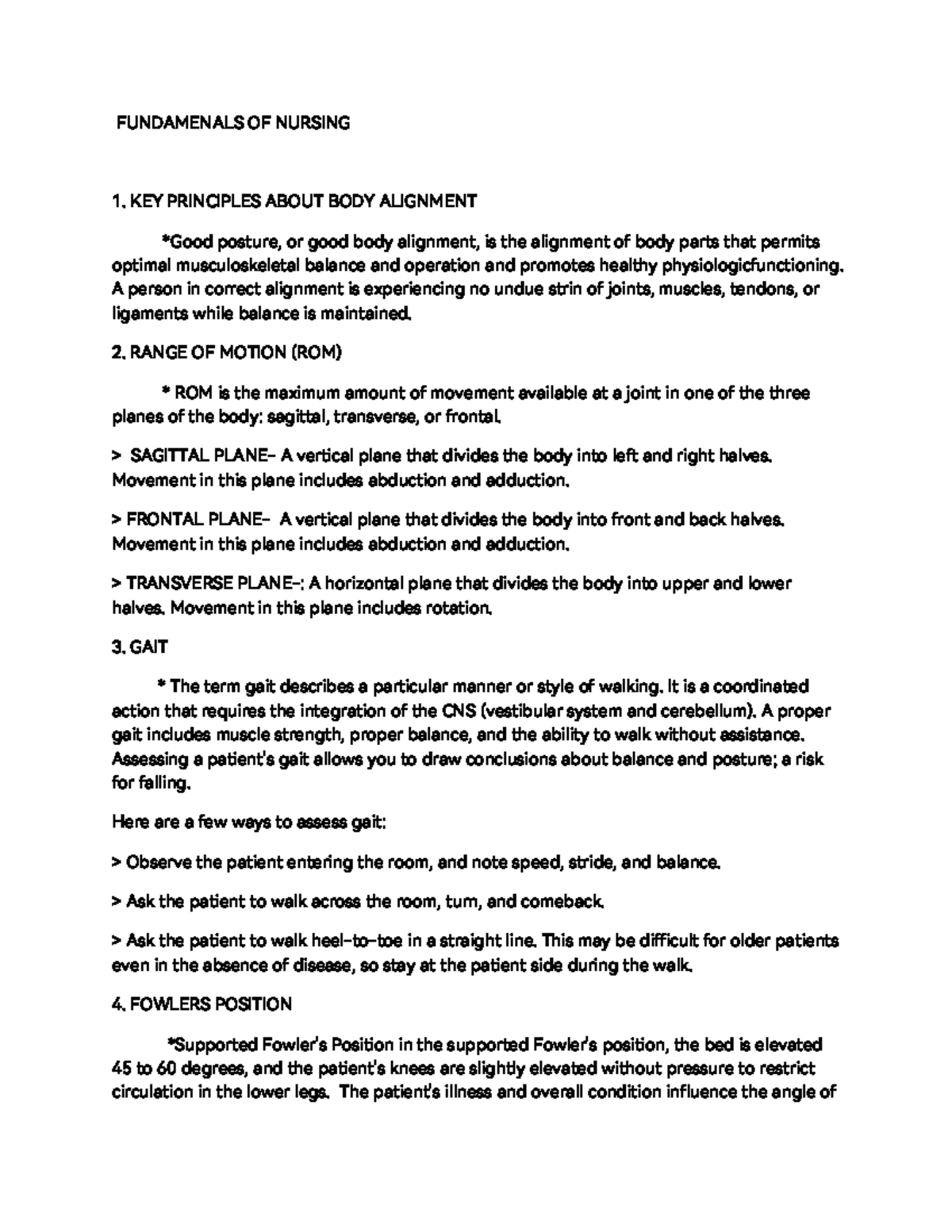 Funda REV-WPS Office - Ijjiwd - FUNDAMENALS OF NURSING 1. KEY ...