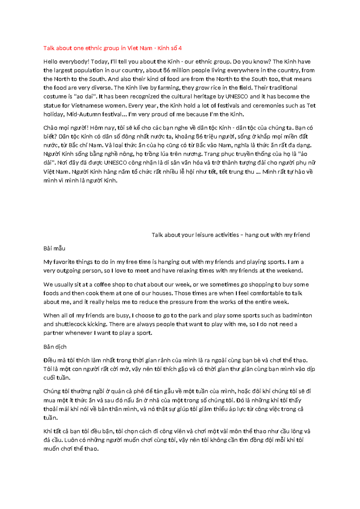 Kinh Ethnic Group Overview in Vietnam: Culture & Leisure Activities ...