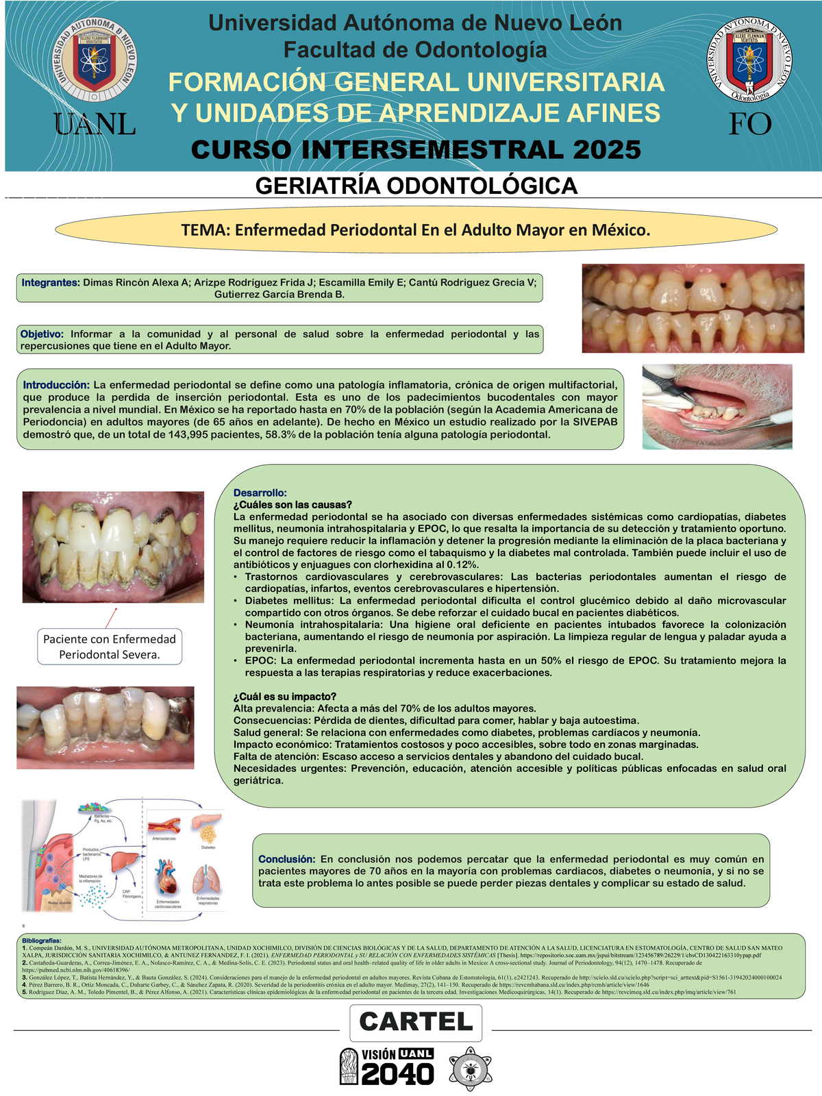 Enfermedad Periodontal en Adultos Mayores en México - GPO 003 - Studocu