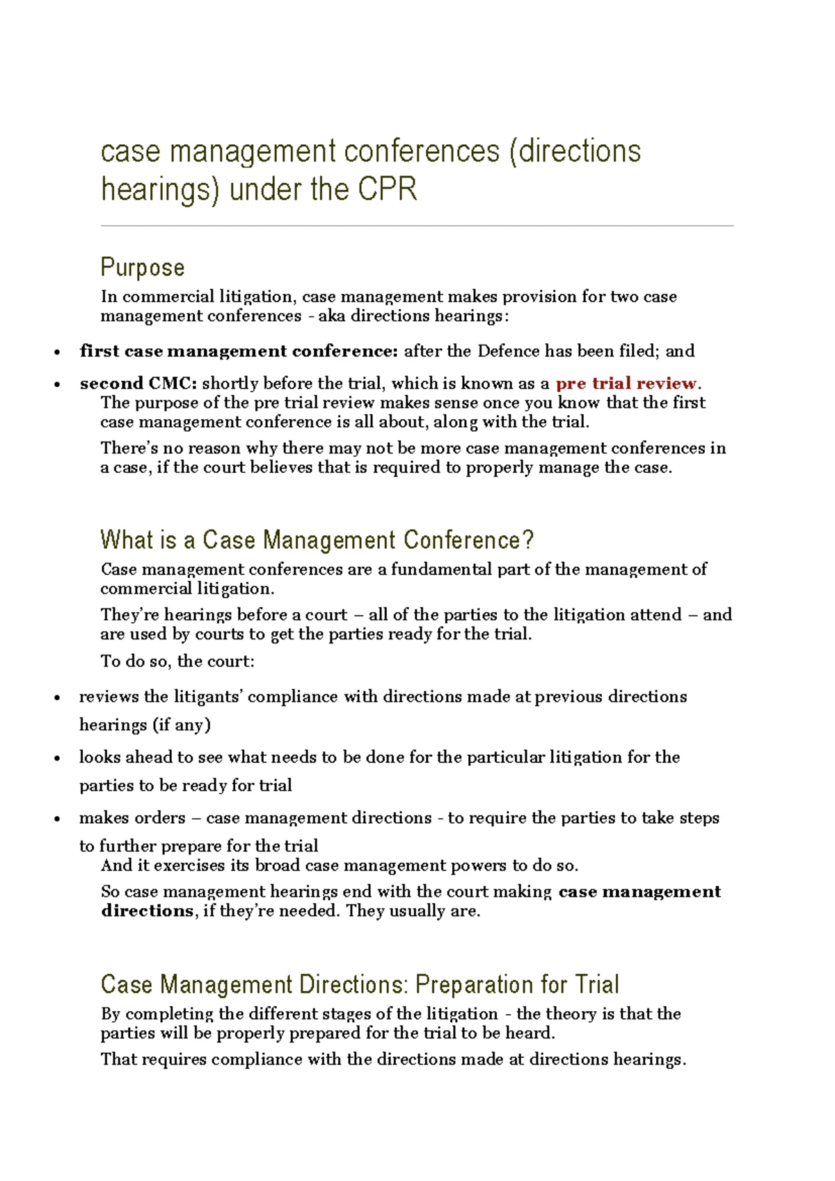 Part 20 Guidance: Understanding Civil Litigation & Counterclaims - Studocu