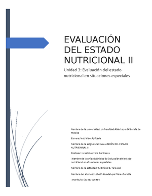 Guía MNA - tan como Cribado nutricional Guía para rellenar el ...