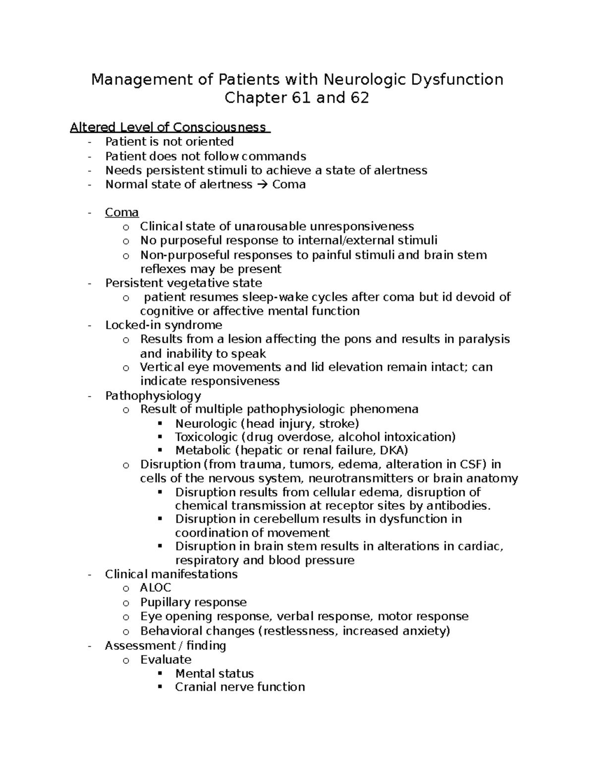 Physical Assessment Documentation: Head to Toe Examples - Studocu