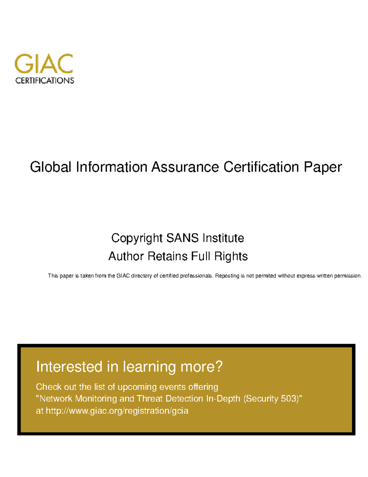 Detecting DNS Tunneling: Techniques for GIAC GCIA Certification Exam ...