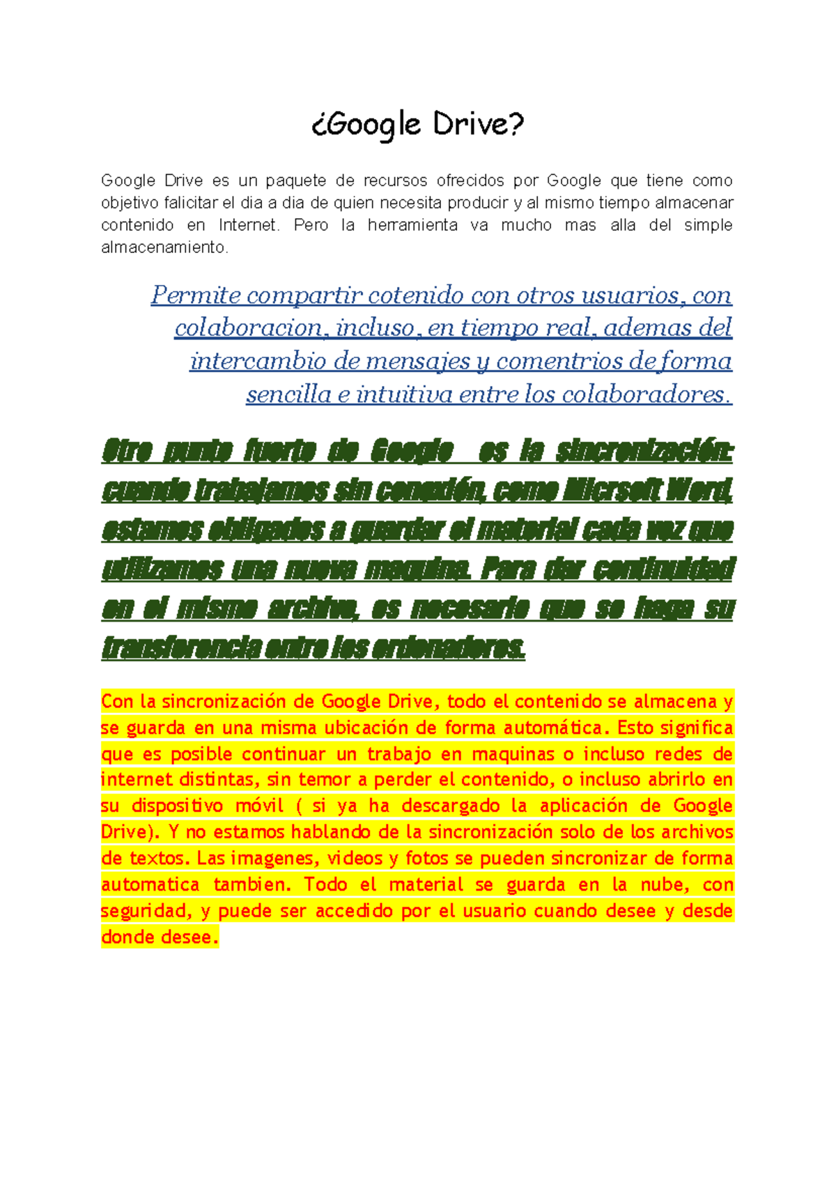 Google Drive: Herramienta de Almacenamiento y Colaboración en la Nube ...
