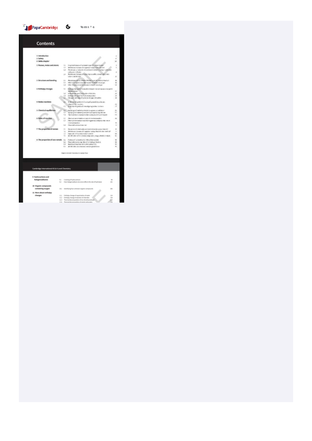 AS Level Chemistry Practical Workbook (CAIE) - Studocu