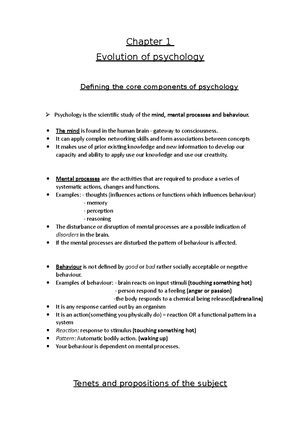 Psychology 101: Chapter 6 - Classical & Operant Conditioning Overview - Studocu