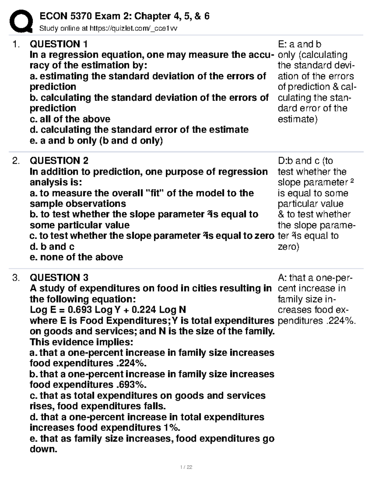 ECON 202 - Test 2 Study Guide and Review Notes - Studocu