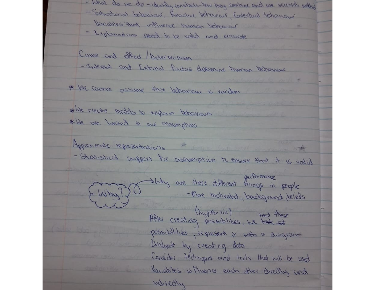 Understanding Human Behavior: Variables and Scientific Methods in IP ...