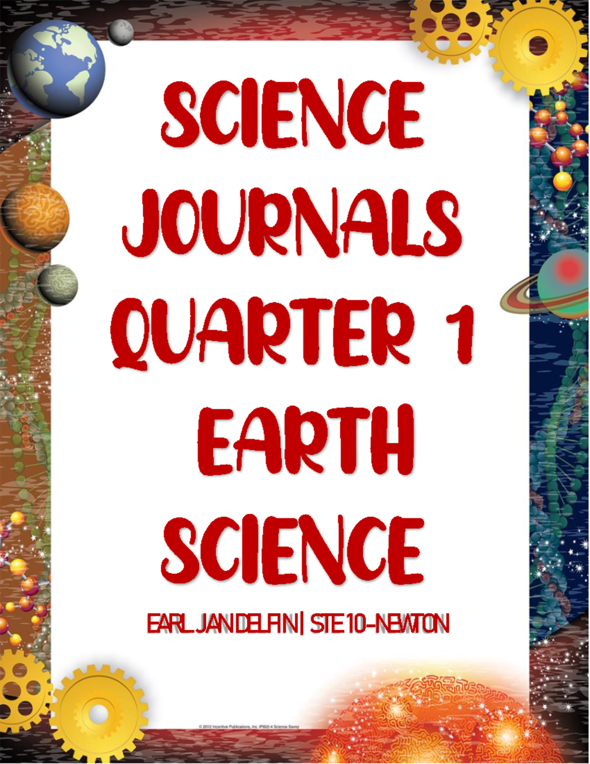 Q1 Science Journals Delfin - SCIENCE JOURNALS QUARTER 1 EARTH SCIENCE ...