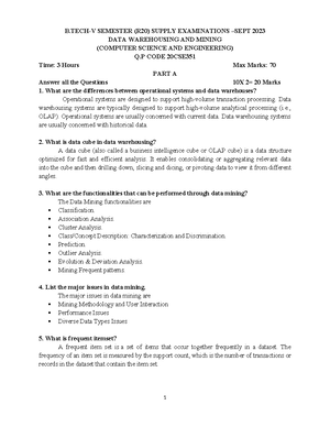 COA - UNIT - I: Functional blocks of a computer: CPU, memory, input ...