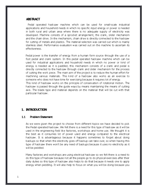 [Solved] write Problem statement it must have Objectives Single point and - mechanical ...