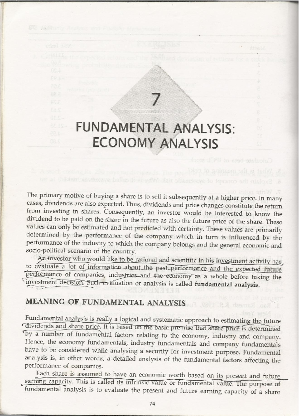 Chptr 7 - corporate finance - financial investment - Studocu