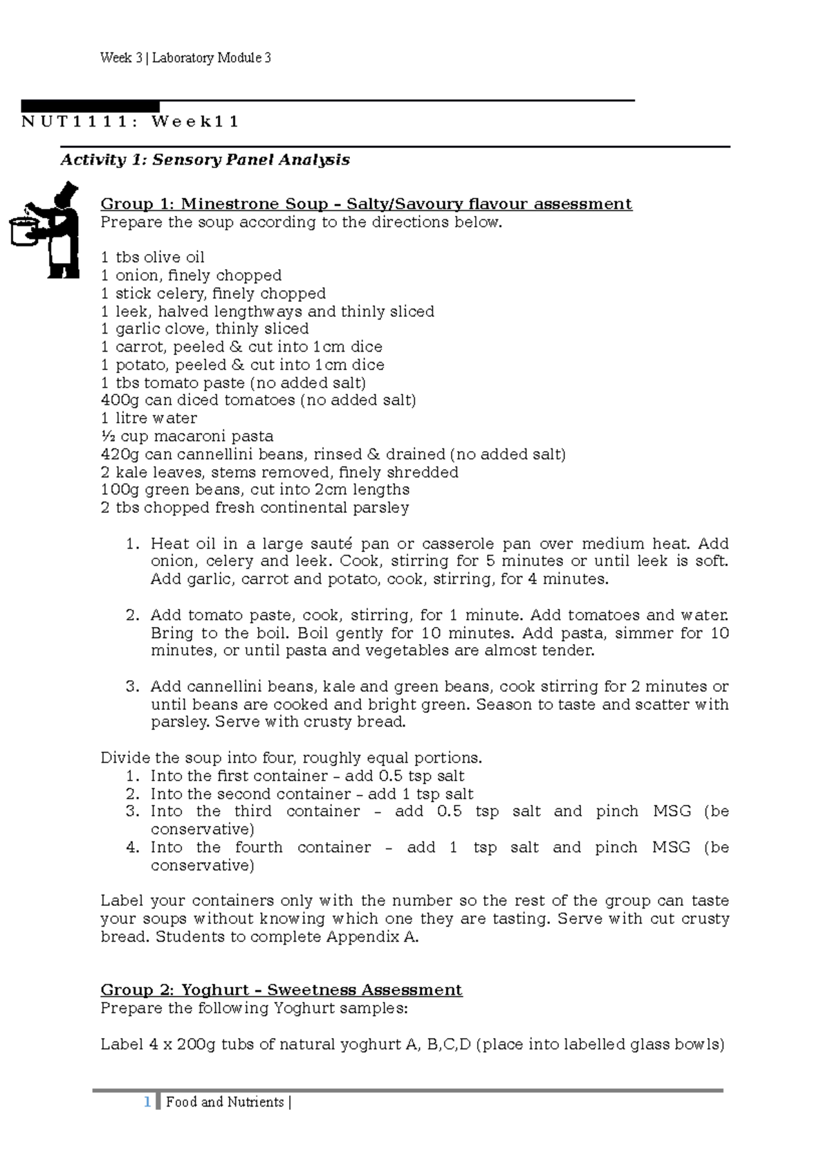 Week 11 - Week 11 tutorial worksheet - N U T 1 1 1 1 : We e k 1 1 ...