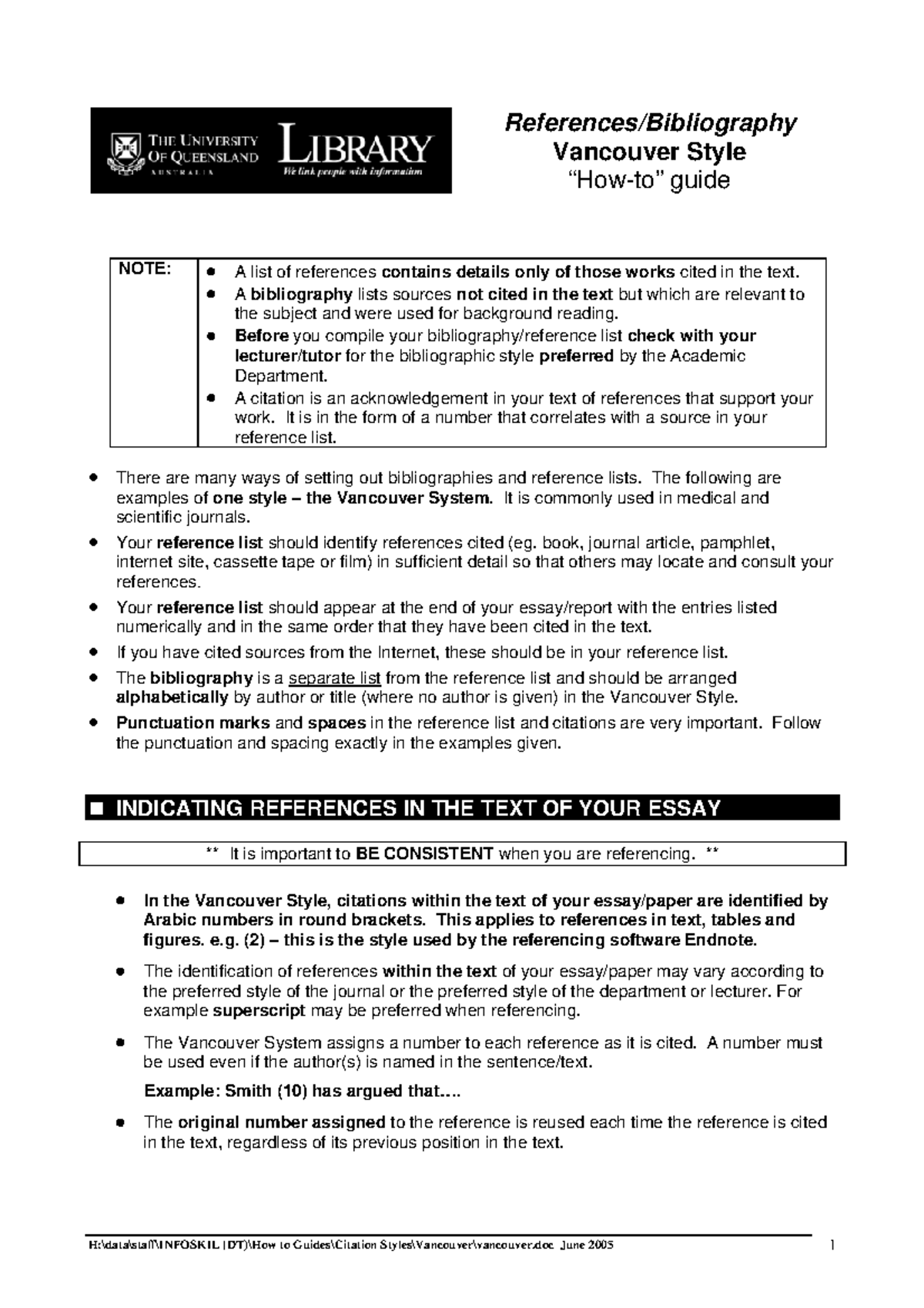 Vancouver-style - Nghiên cứu khoa học - References/Bibliography ...