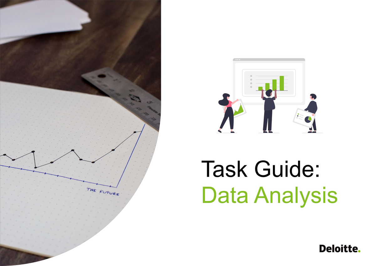 Deloitte Task Guide: Data Analysis with Tableau Techniques - Studocu