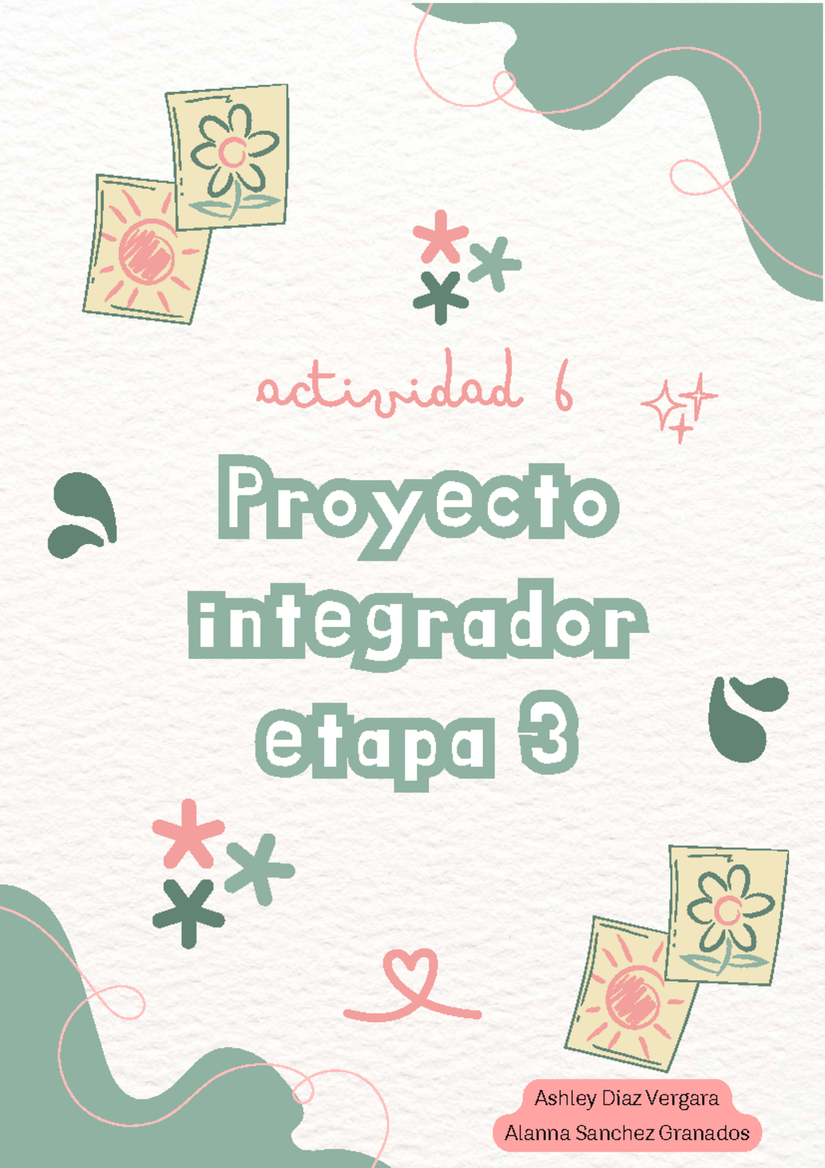 Actividad 6. Proyecto integrador etapa 3 - Taller tipografico - P r o y e c t o i n t e g r a d ...
