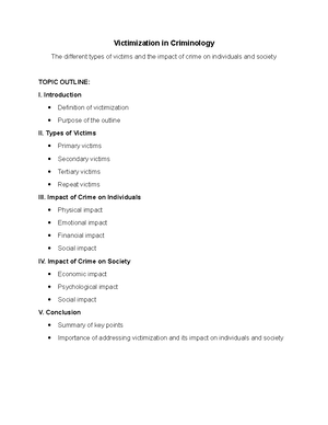 The Definition and Measurement of Crime - The Definition and ...