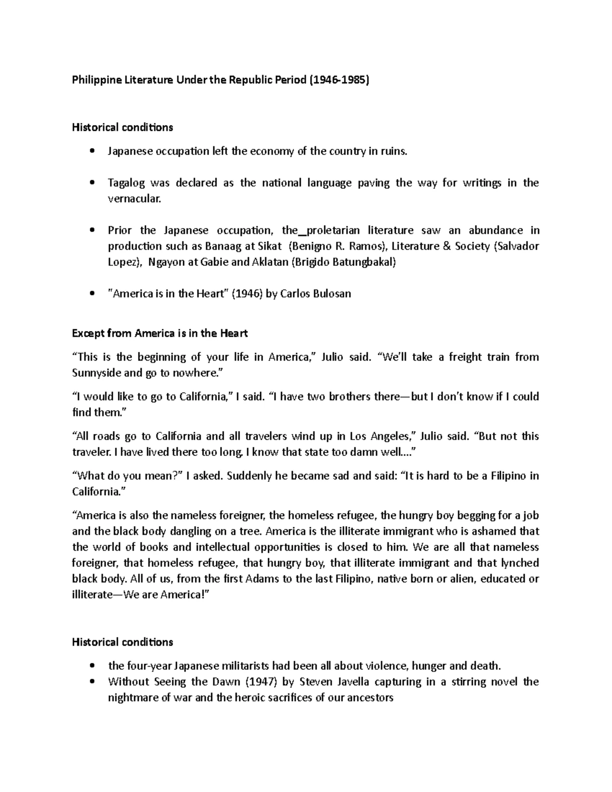 Philippine Literature (Marcos Period) - Philippine Literature Under the ...