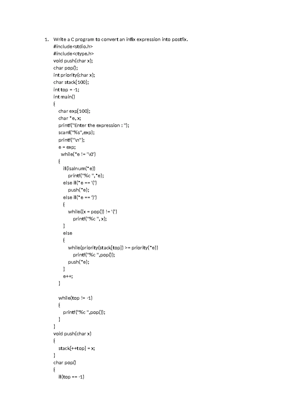 Data Structures Lab Manual (23CS306PC) - Final Version - Studocu