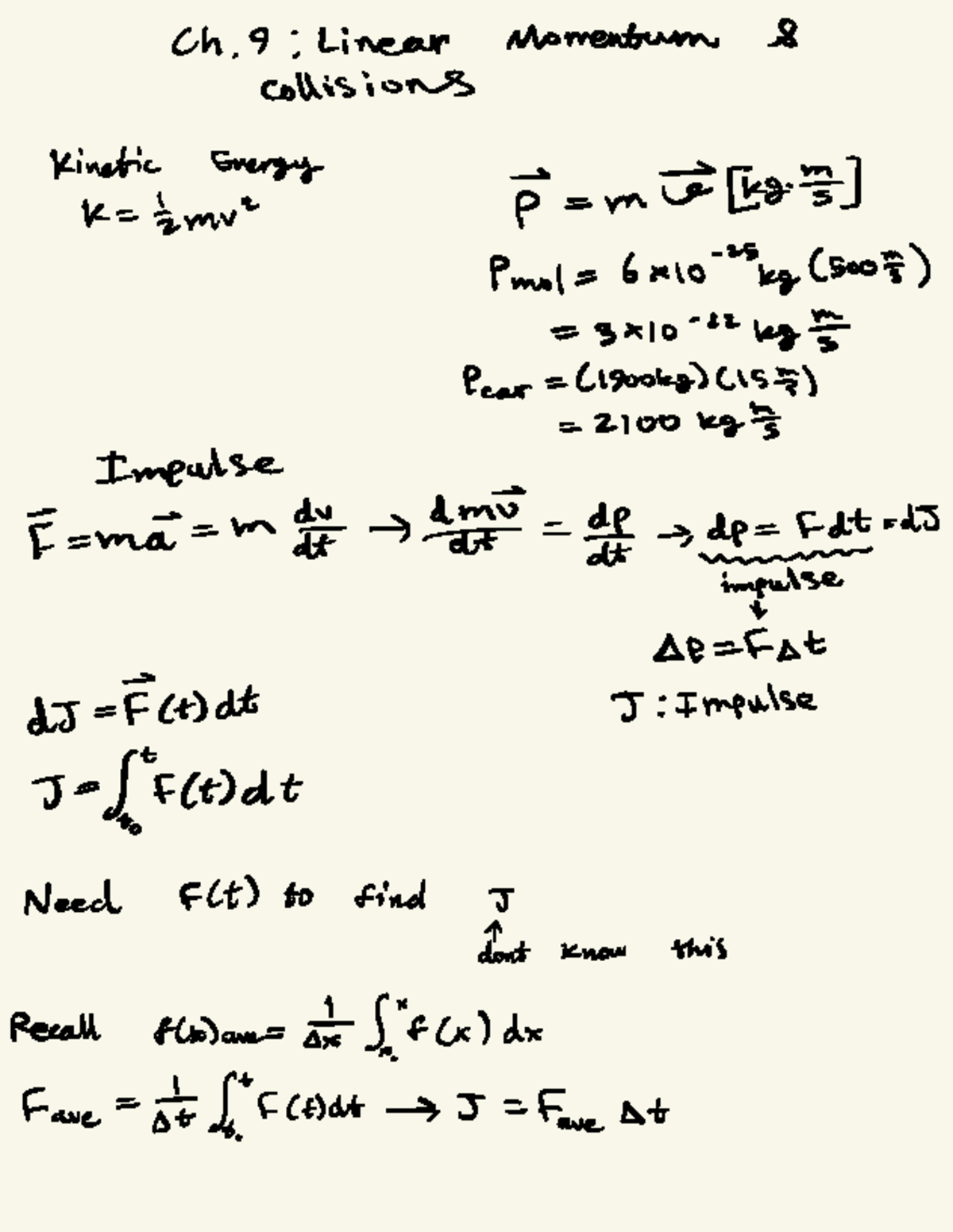 Momentum and Kinetic Energy in Collisions (Physics 101) - Studocu