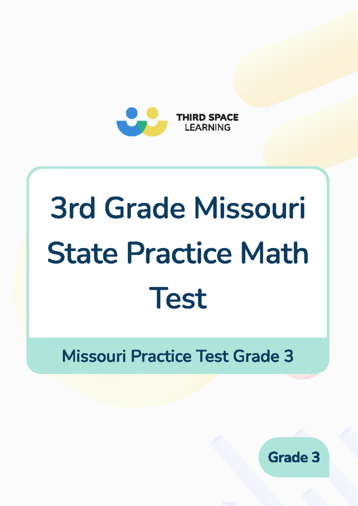 Missouri State Practice Math Test for 3rd Grade - 2024 Edition - Studocu