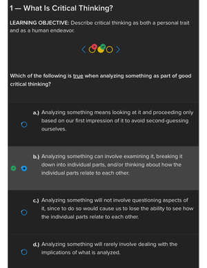 [Solved] What is a subargument select the correct answer a An argument ...