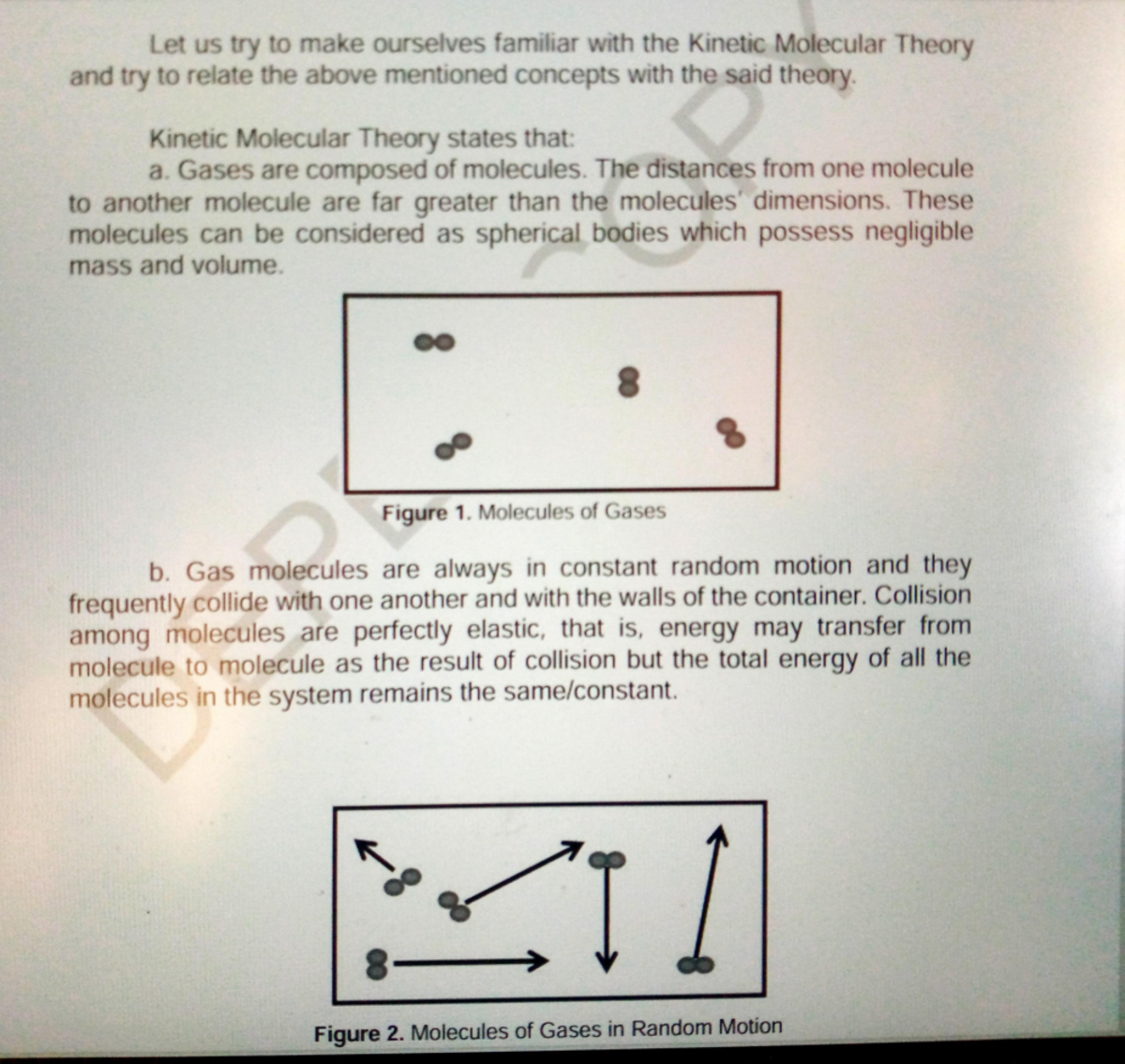 Kinetic-Molecular-Theory - Let us try to make ourselves familiar with ...