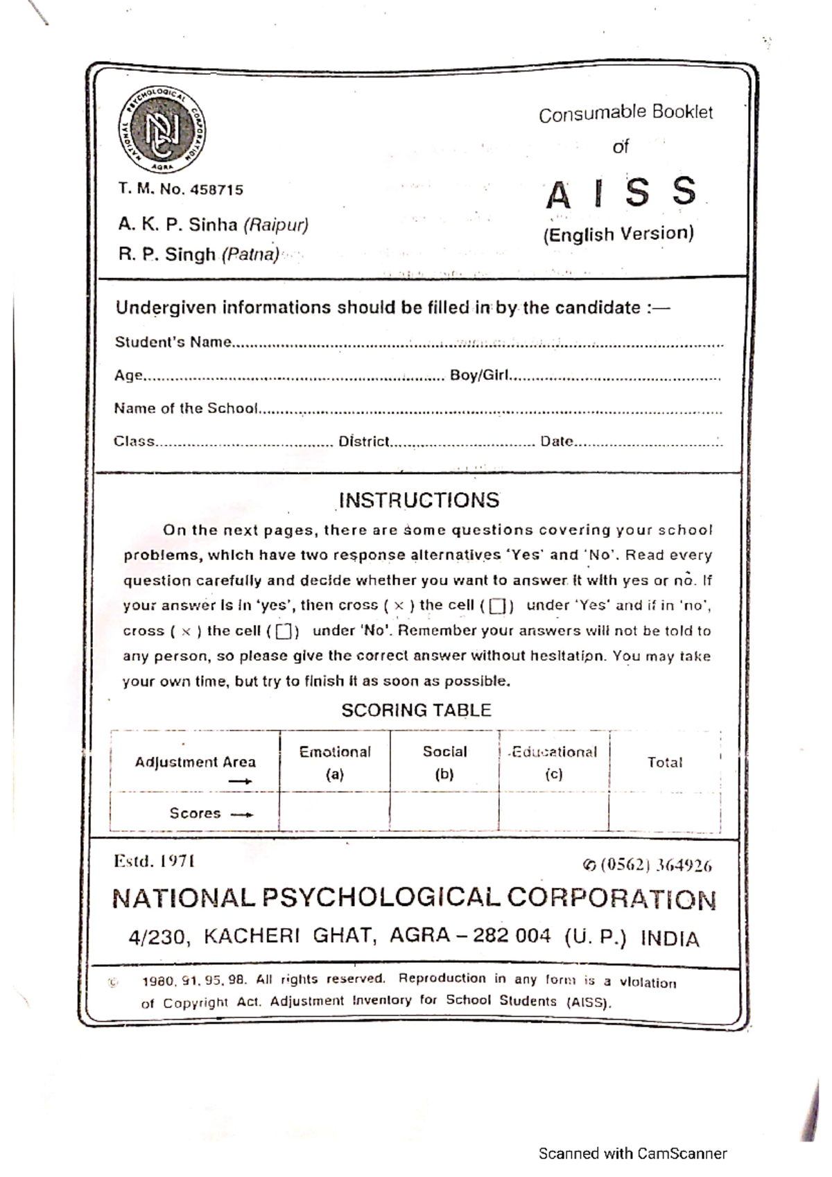 AISS Practical Manual: Comprehensive Guide for Students - Studocu