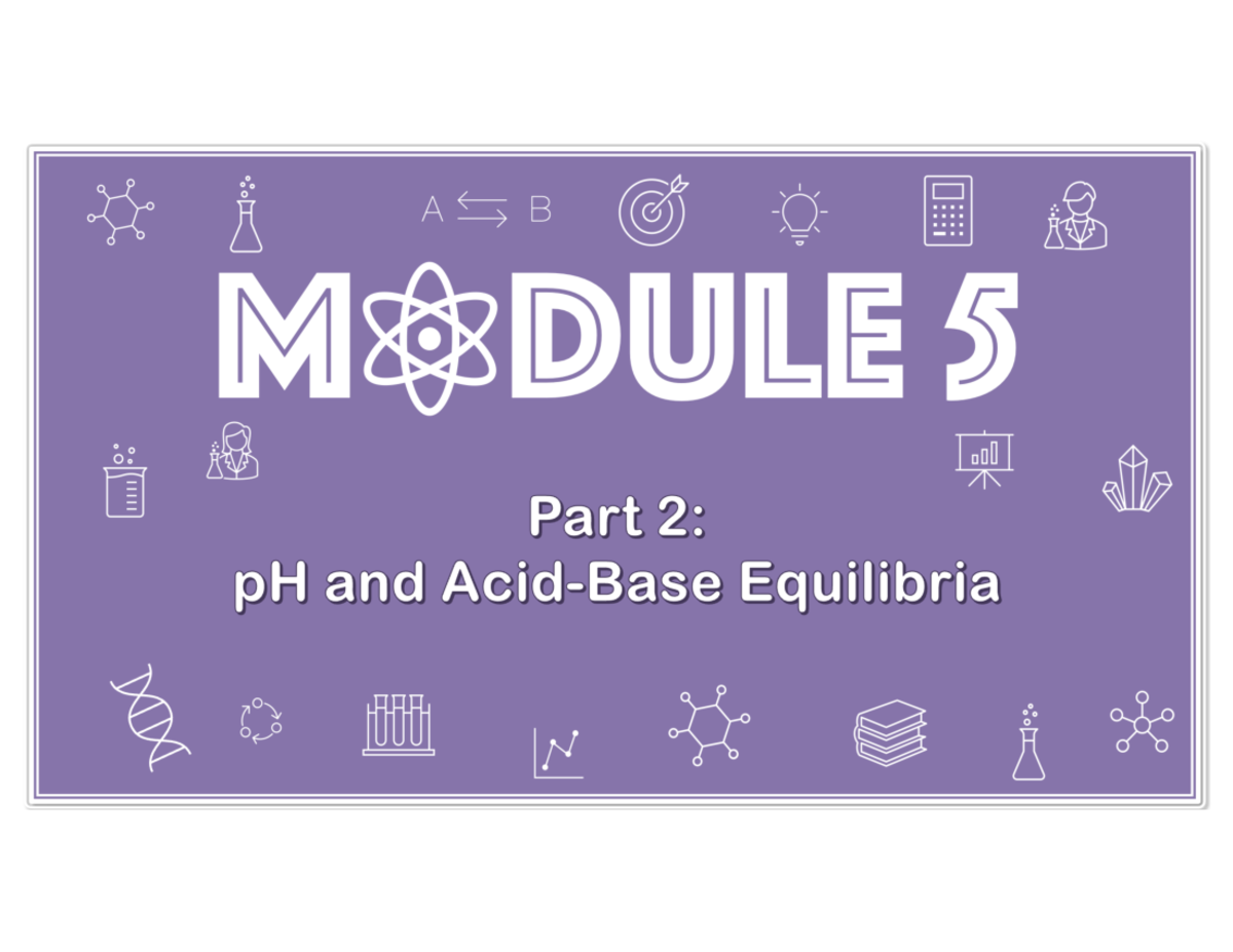 CHM1311 Lecture Notes: Acid-Base Equilibria and pH Calculations - Studocu