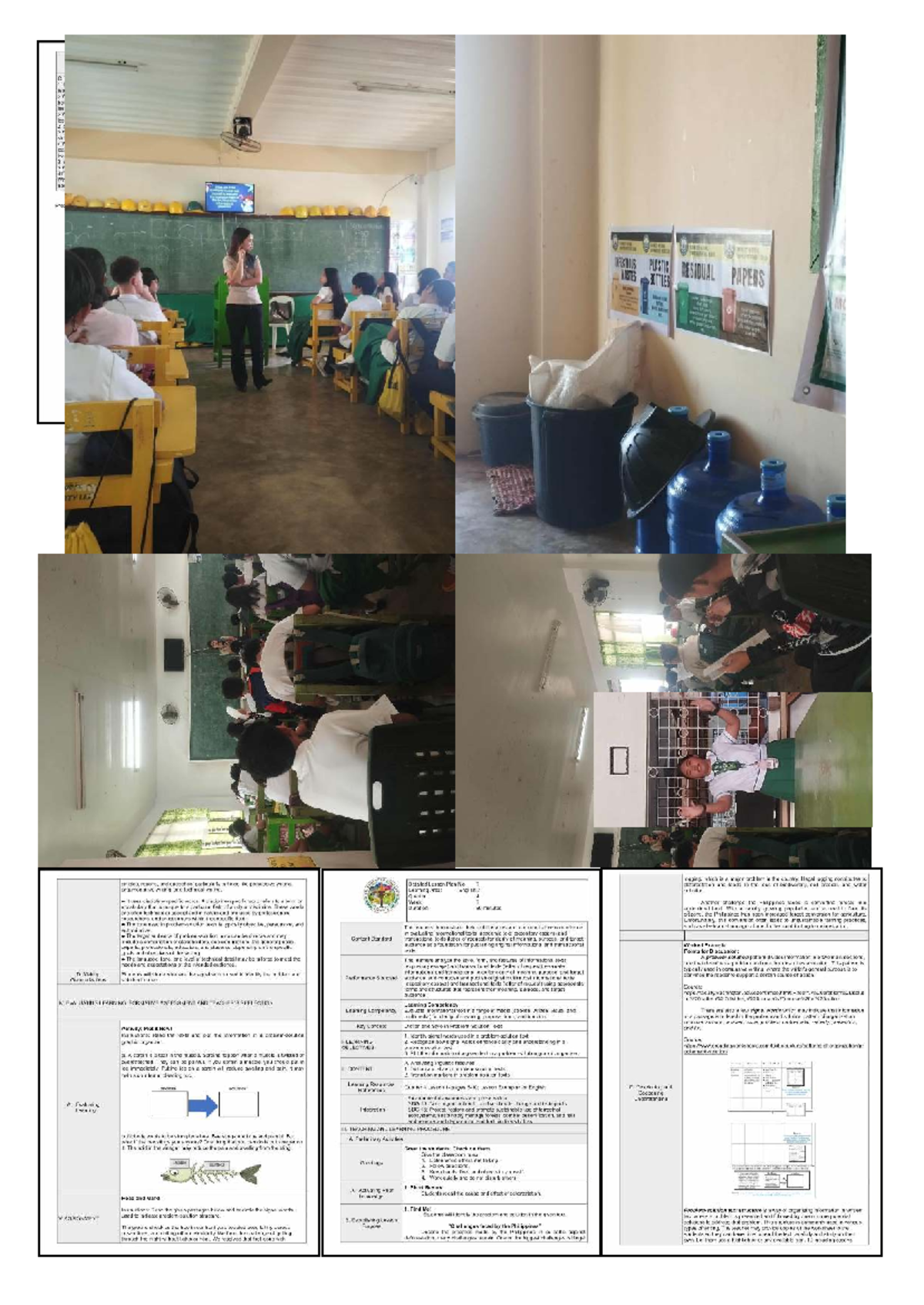 English 7: Lesson Plan on Deforestation and Informational Texts - Studocu