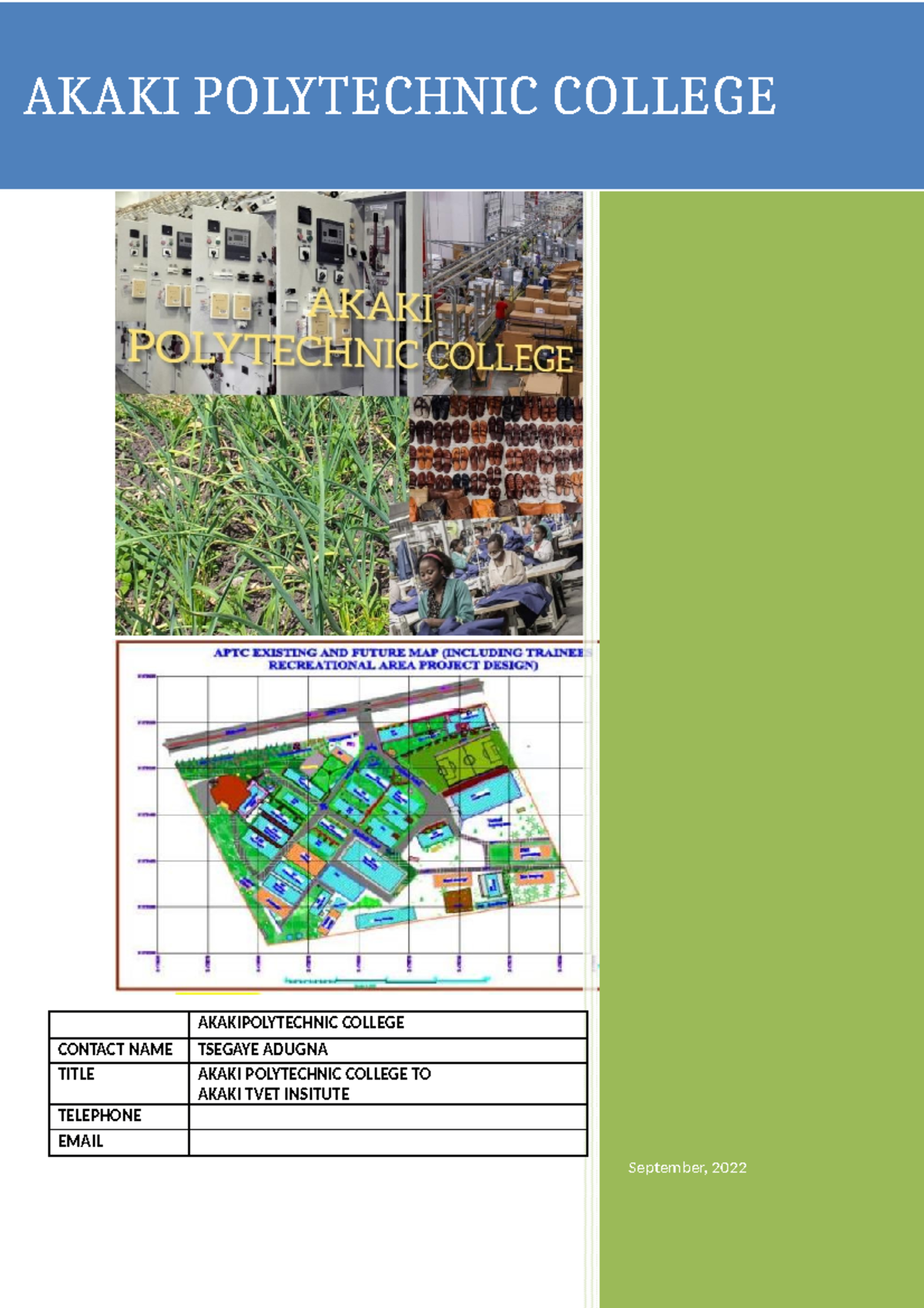 Project Proposal for Skills Development Initiatives at AKP 25 - Studocu