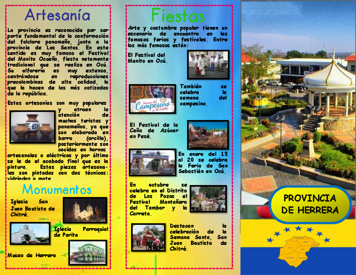 Costumbres y Tradiciones de la Provincia de Herrera - Studocu