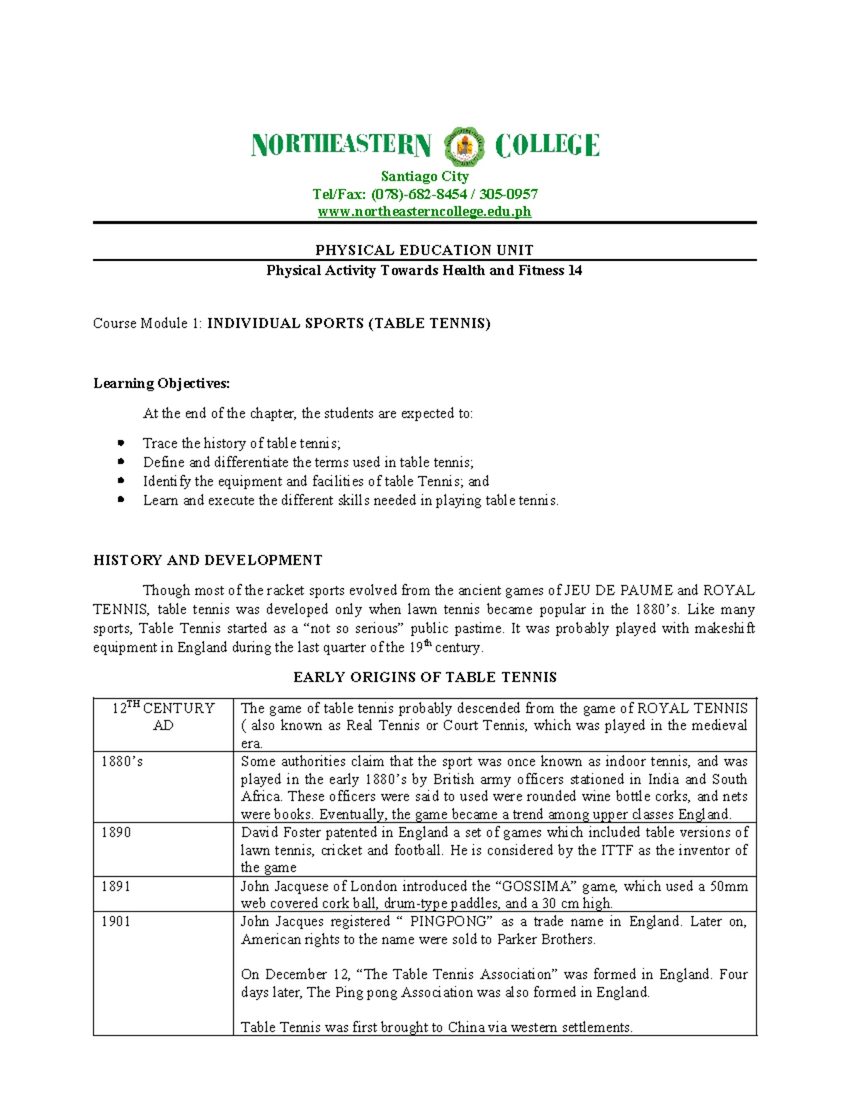 Q3 WS PEH 7 Lesson 1 Weeks 1-3 - IMPLEMENTATION OF THE MATATAG K TO 10 ...