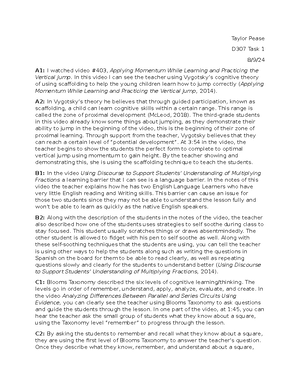 Lesson Plan C910 - Passed. - Direct Instruction Lesson Plan Template ...